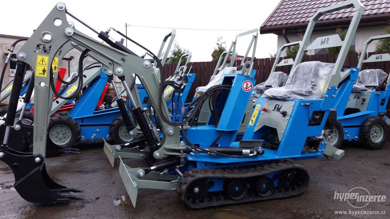 Mini bagr otoč 360° - bazar - Hyperinzerce.cz