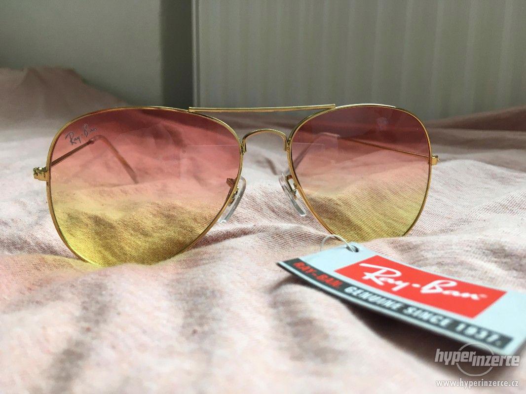 Sluneční brýle Ray ban pilotky, TOP CENA, KVALITA !! - bazar ...