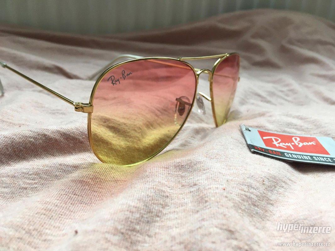 Sluneční brýle Ray ban pilotky, TOP CENA, KVALITA !! - bazar ...