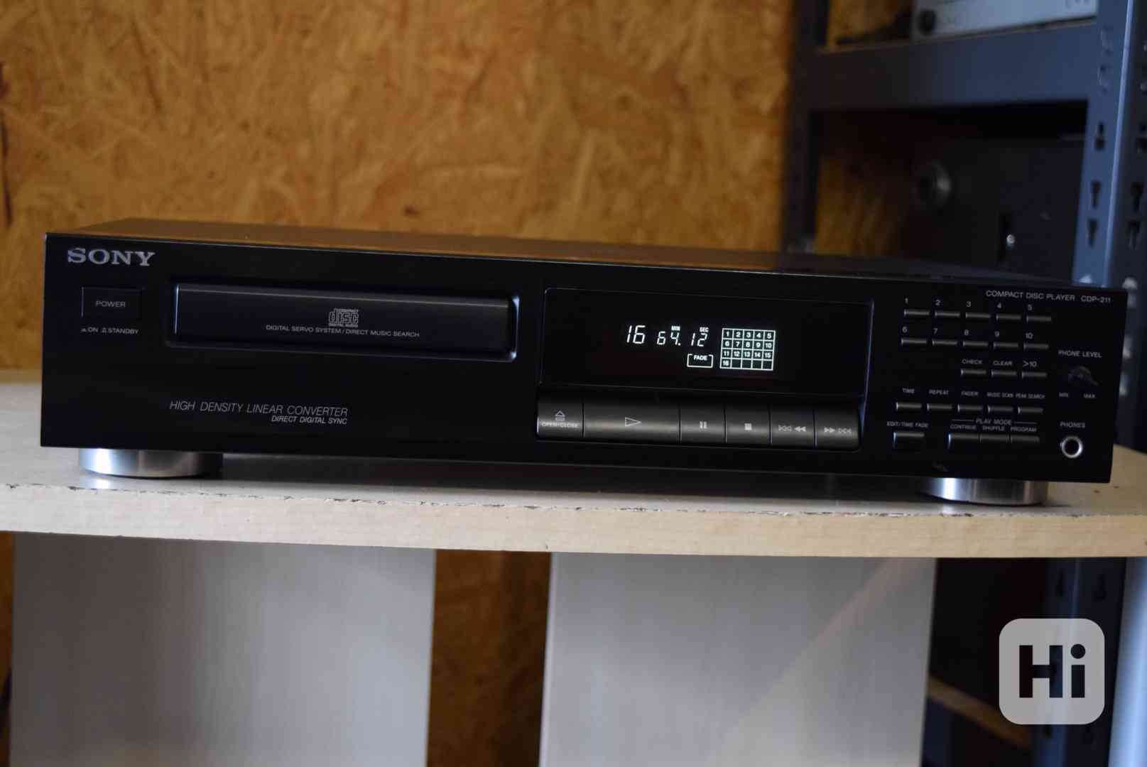 SONY CDP-211 VÝBORNÝ CD PŘEHRÁVAČ !! - bazar - Hyperinzerce.cz