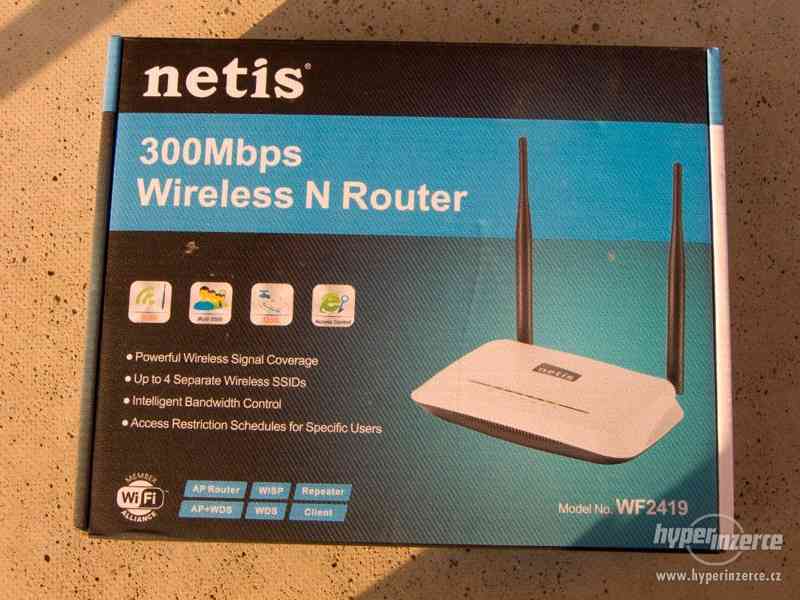 Wireless N Router Netis 300Mbsp WF2419 - bazar - Hyperinzerce.cz