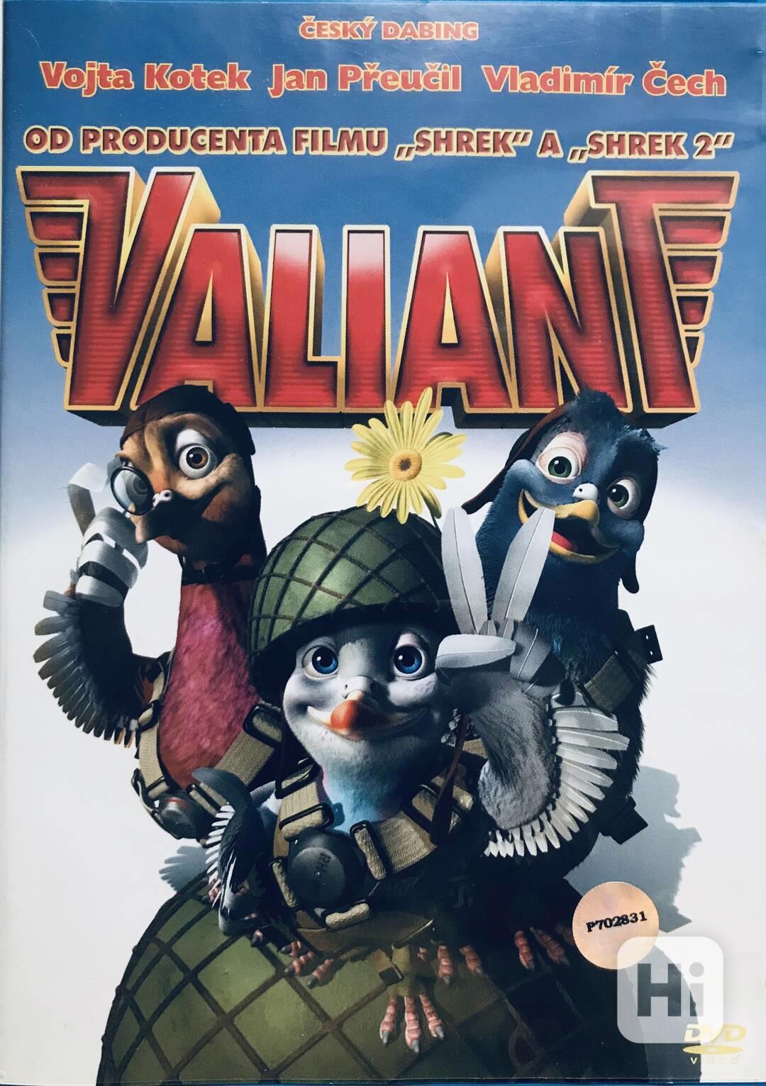 DVD - Valiant + CZ plakát - bazar - Hyperinzerce.cz
