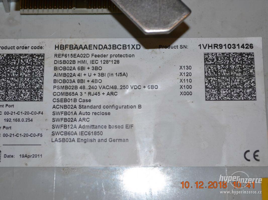 2x ABB Terminál REF 615 - použité - bazar - Hyperinzerce.cz