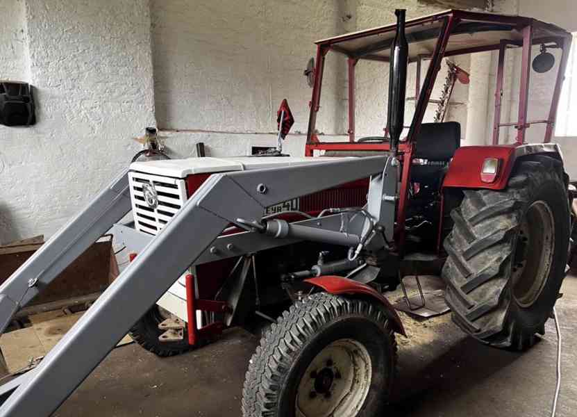 STEYR 40 traktor s čelním nakladačem a posilovačem - bazar ...
