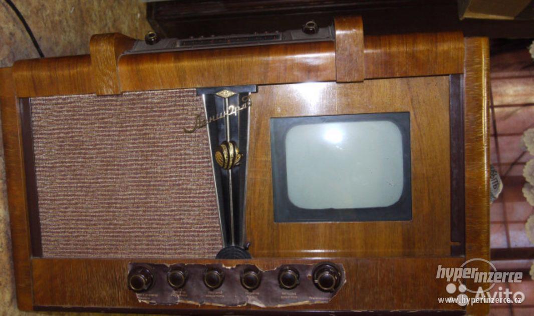 Televizor TV CCCP ruská nefunkční Retro TV - bazar - Hyperinzerce.cz