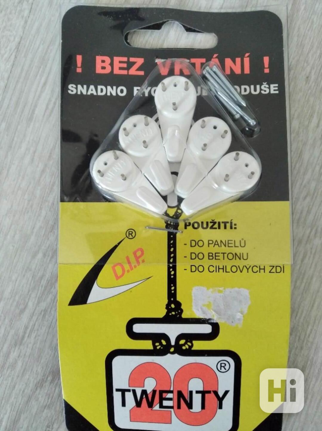 Nové háčky do panelů, betonu, cihlových zdí - 5 ks - bazar ...