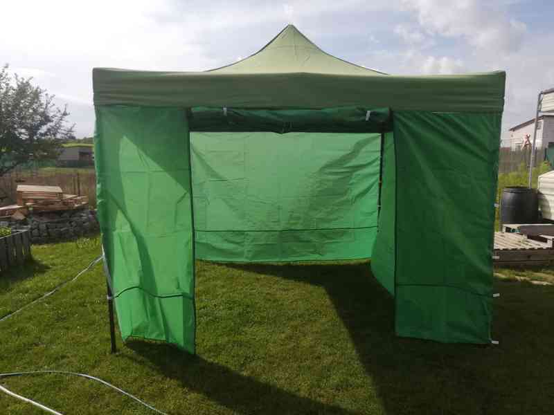 Nůžkový stan 3x3m - bazar - Hyperinzerce.cz