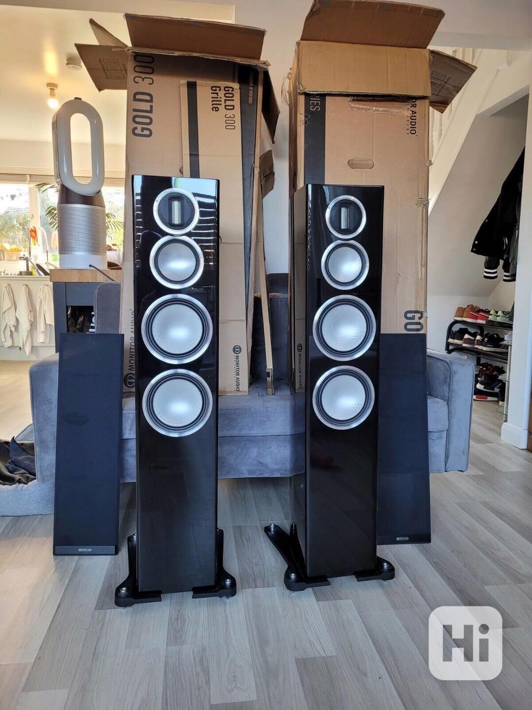 Monitor Audio Gold 300 4G floorstanding speakers Black - bazar ...