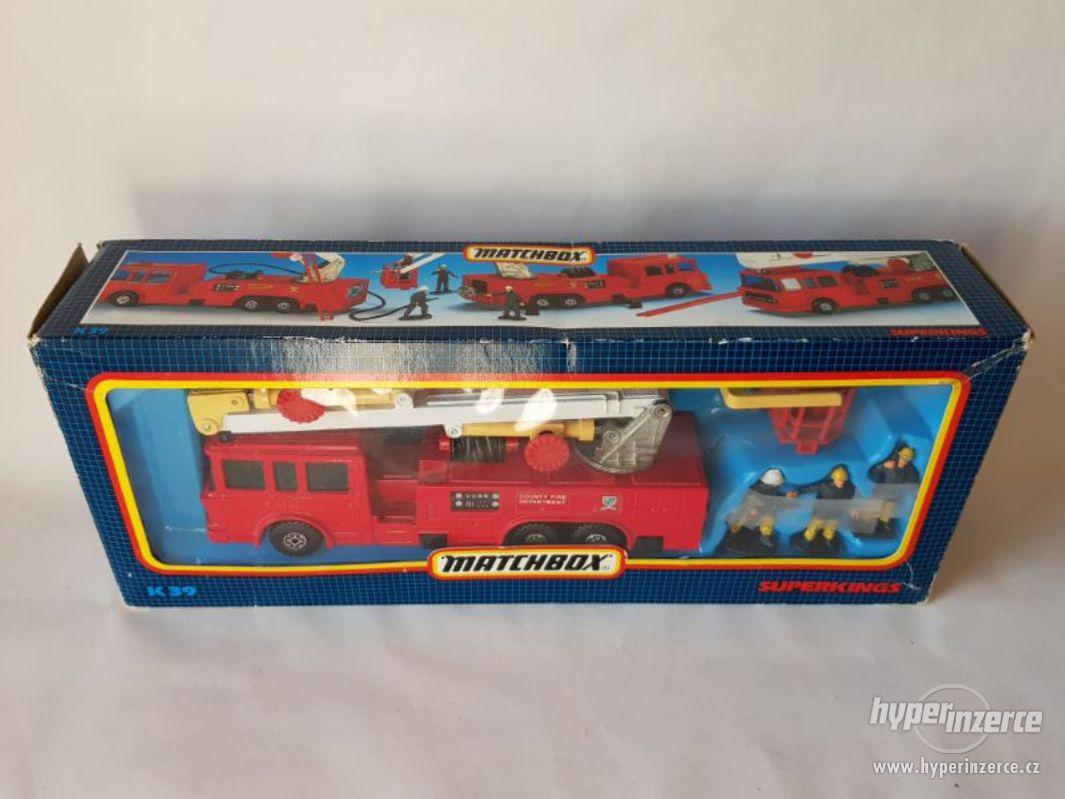 Matchbox Super Kings K-39, SNORKEL FIRE ENGINE - bazar - Hyperinzerce.cz