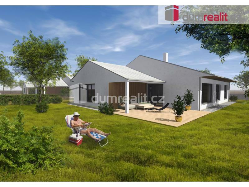 prodej novostavby rodinného domu 5+kk, 200 m2 na pozemku 1020 m2 v obci Kozomín okres Mělník ...