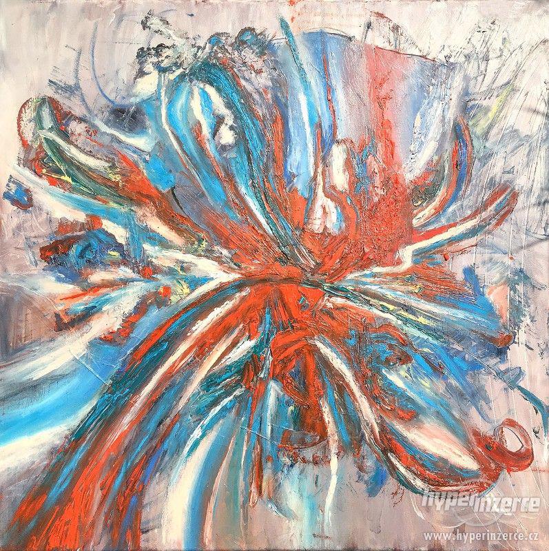 80x80, moderní, umění, malba, malba, obraz, dárky, umělecký - bazar ...