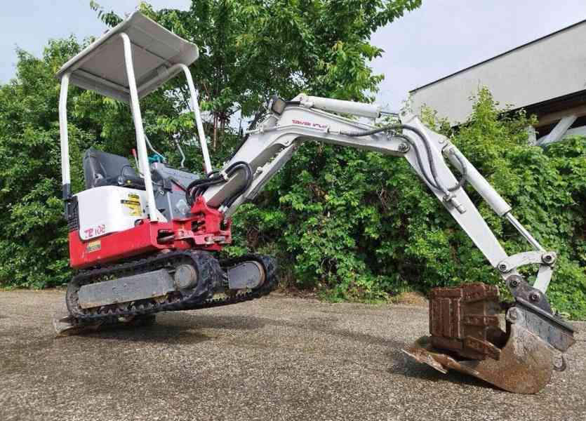 Minibagr Takeuchi TB80-I8 - bazar - Hyperinzerce.cz
