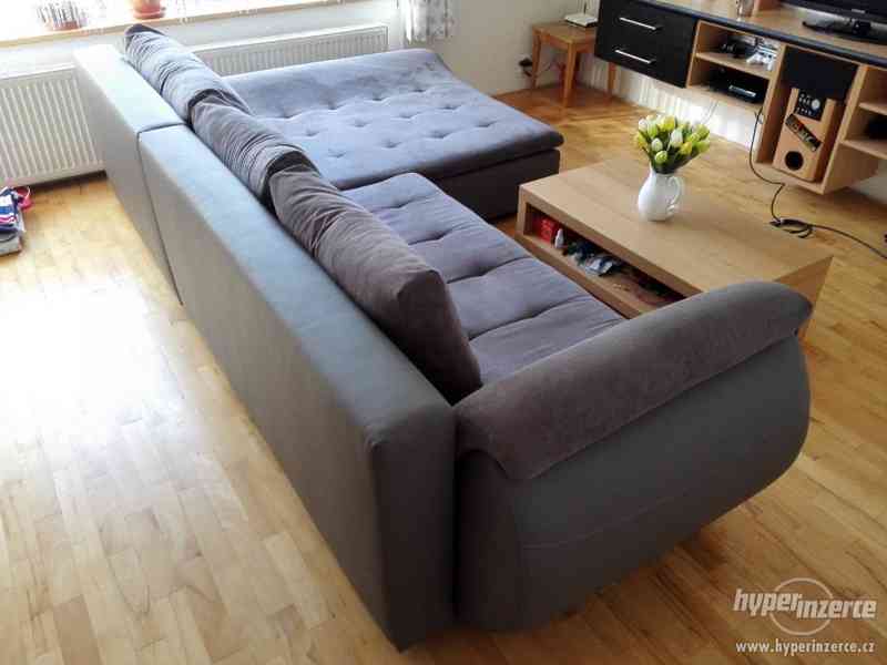 gauc sedacka rozkladaci rohova - bazar - Hyperinzerce.cz