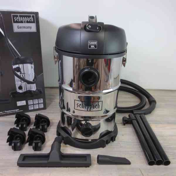 50836 Vysavač na mokré a suché vysávání Scheppach 1200W - bazar ...