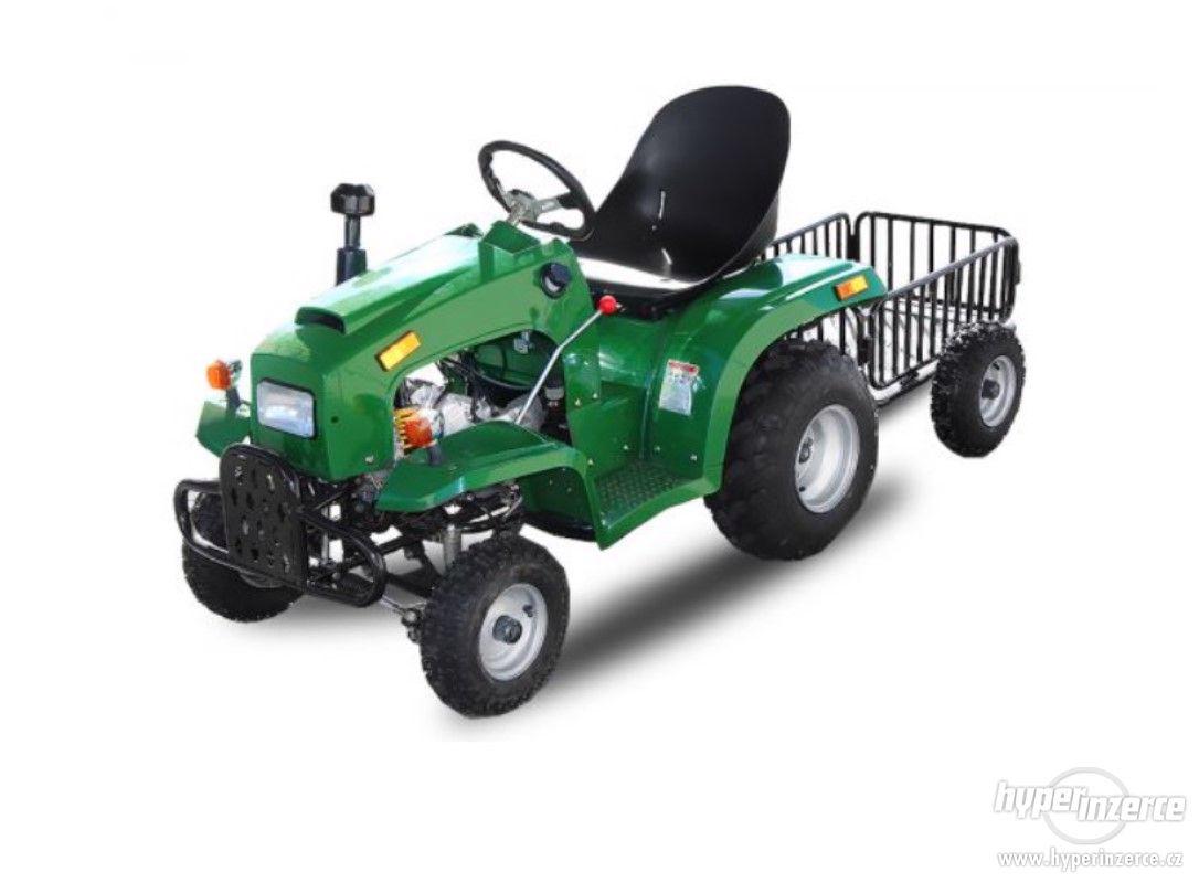 Dětský traktor benzín 110cc nový zabalený pošlu po ČR - bazar ...