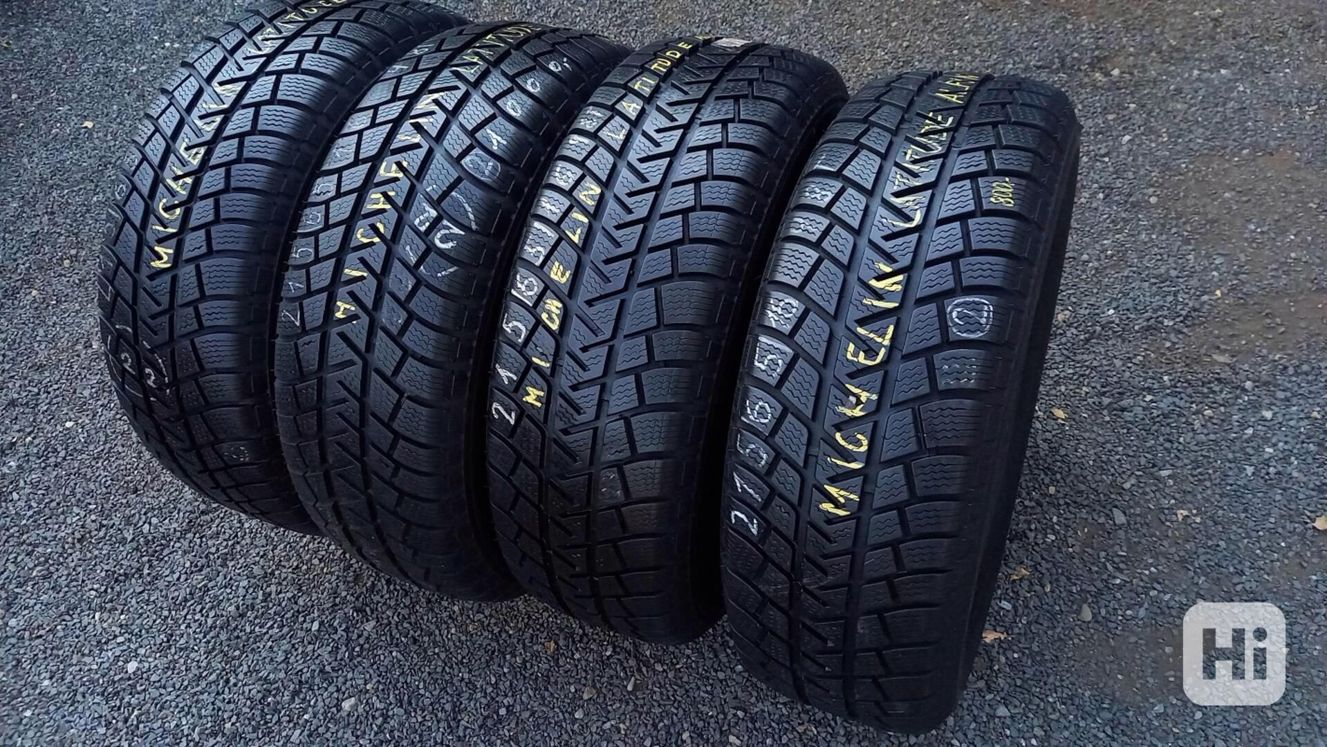 Zimní pneu 215/65 R16 4x Michelin Latitude Alpin - bazar - Hyperinzerce.cz