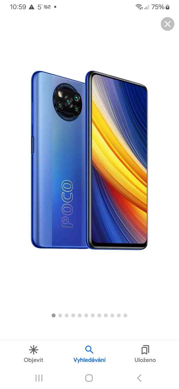 Mobil POCO X3 PRO 6/128 GB - bazar - Hyperinzerce.cz