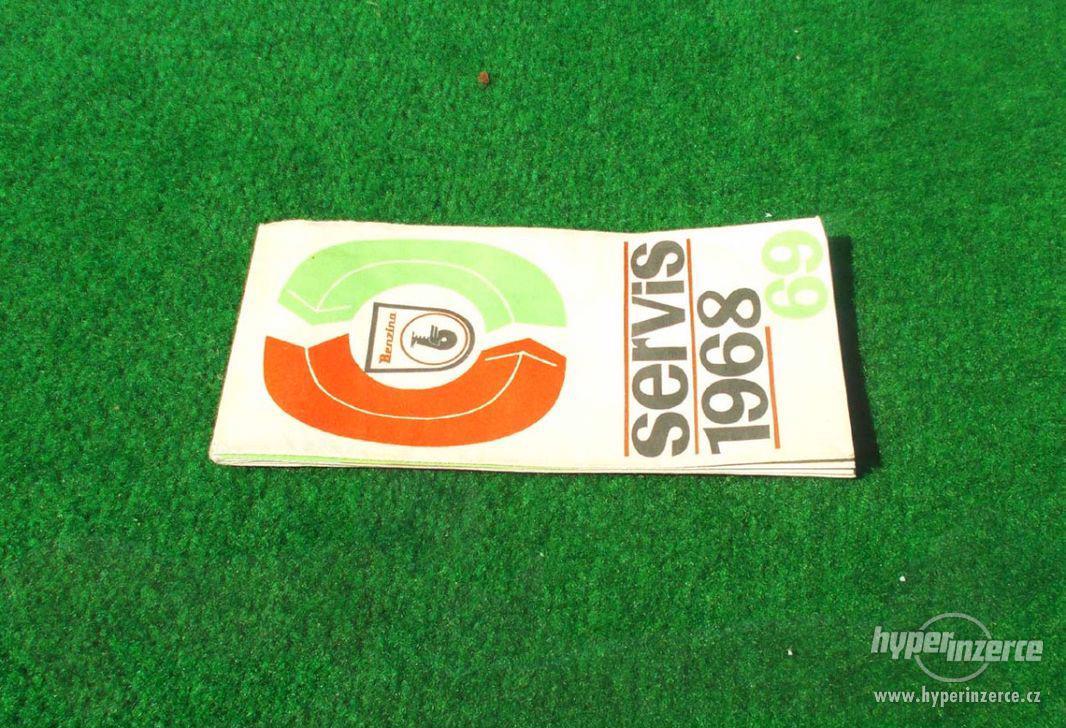 Automapa Benzina ČSSR 1968 super stav pro veterány - bazar ...