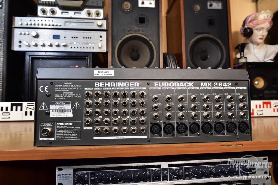 BEHRINGER EURORACK MX 2642 - mixer - mixážní pult - bazar - Hyperinzerce.cz