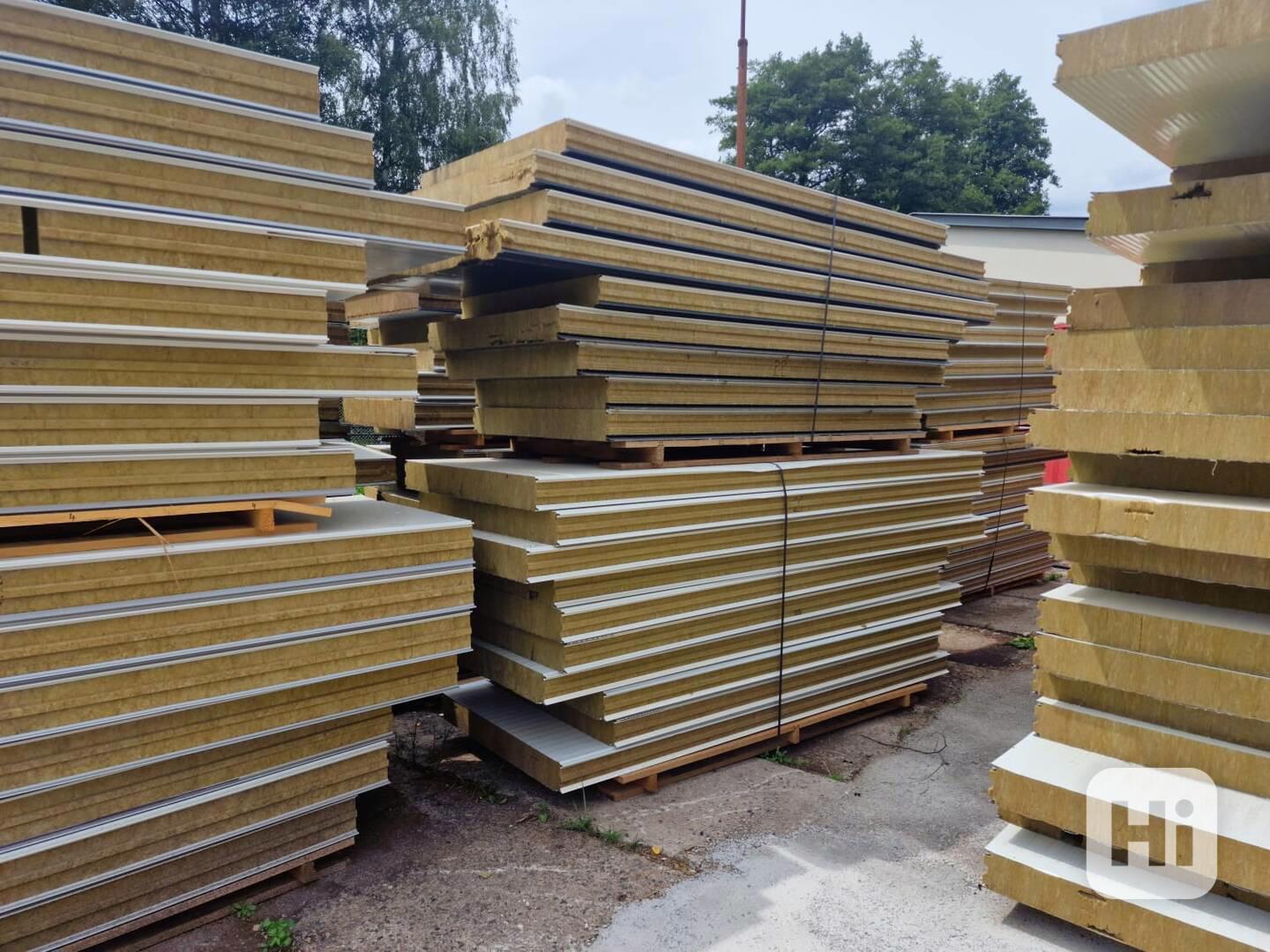 Sendvičové panely + střešní PUR panely - bazar - Hyperinzerce.cz