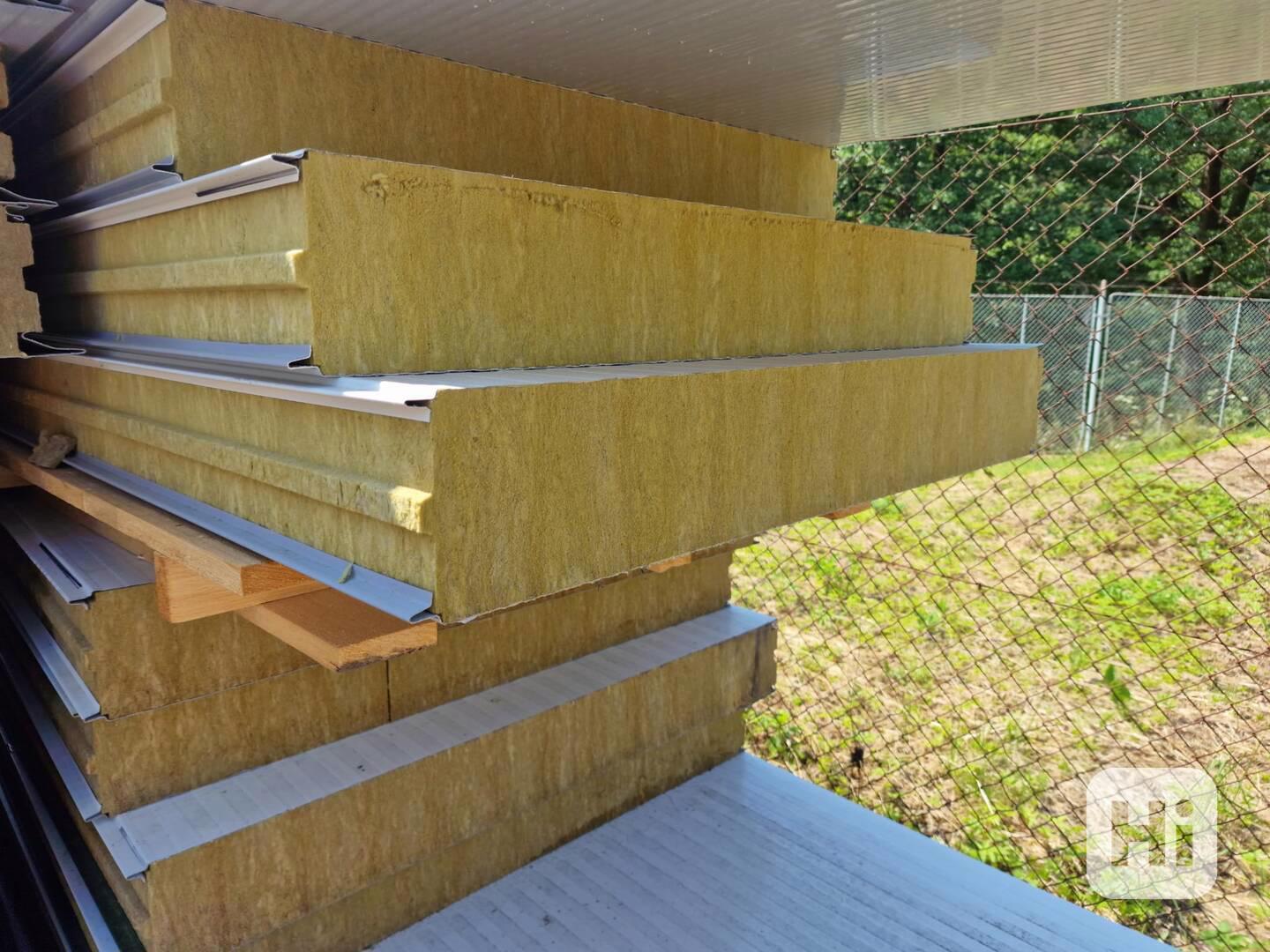 Sendvičové panely + střešní PUR panely - bazar - Hyperinzerce.cz