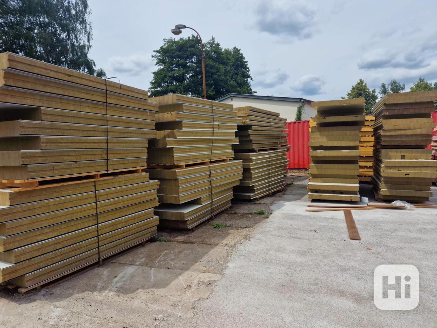 Sendvičové panely + střešní PUR panely - bazar - Hyperinzerce.cz