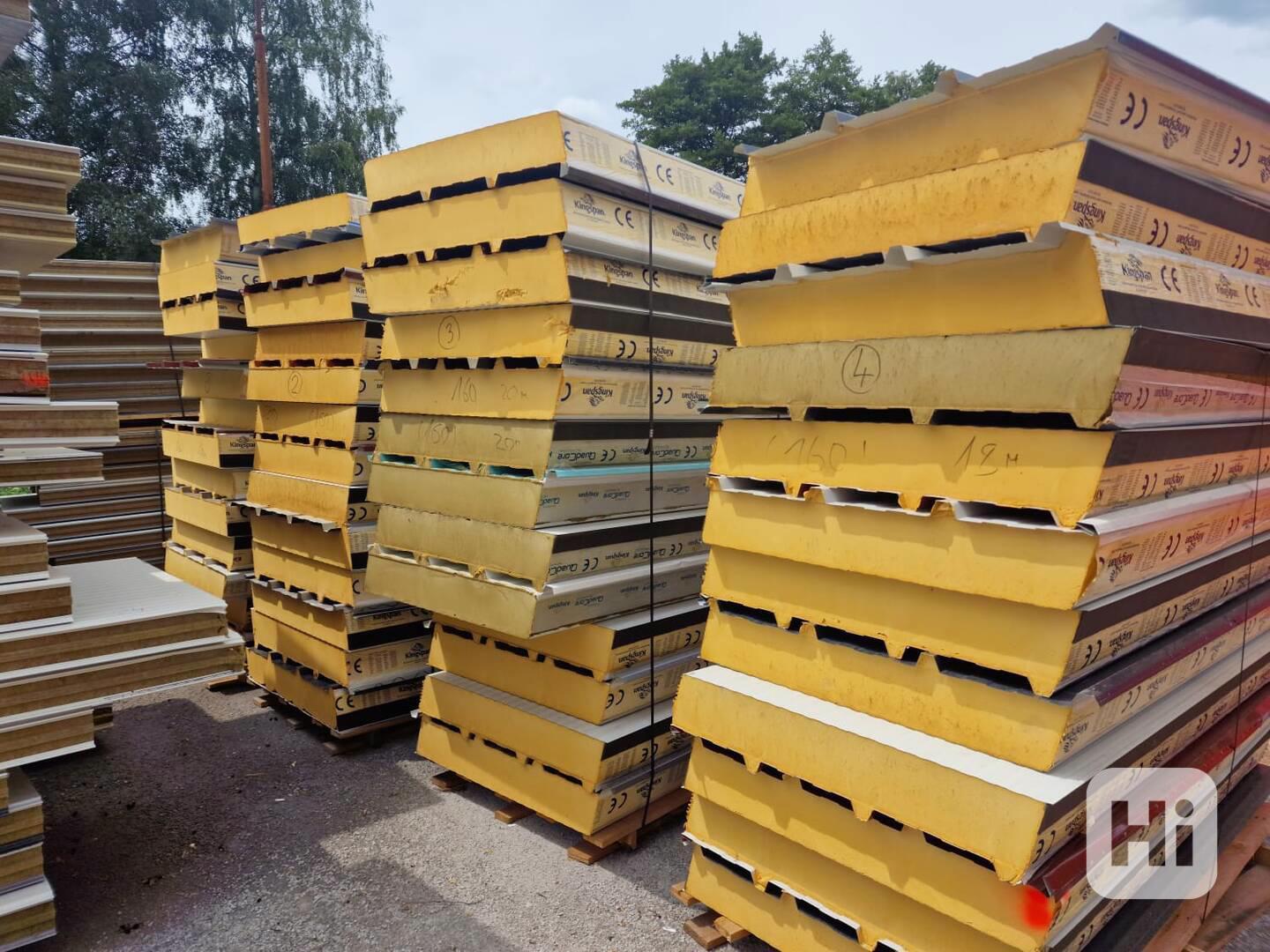 Sendvičové panely + střešní PUR panely - bazar - Hyperinzerce.cz