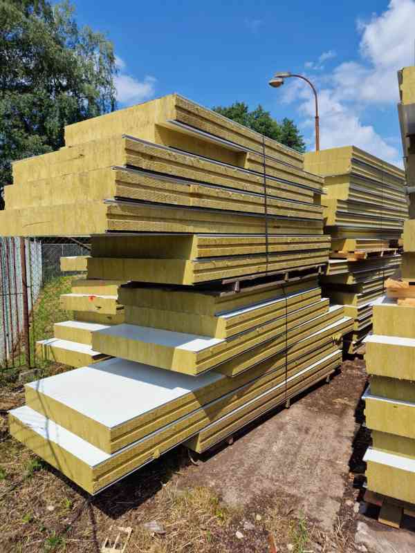 Sendvičové panely + střešní PUR panely - bazar - Hyperinzerce.cz