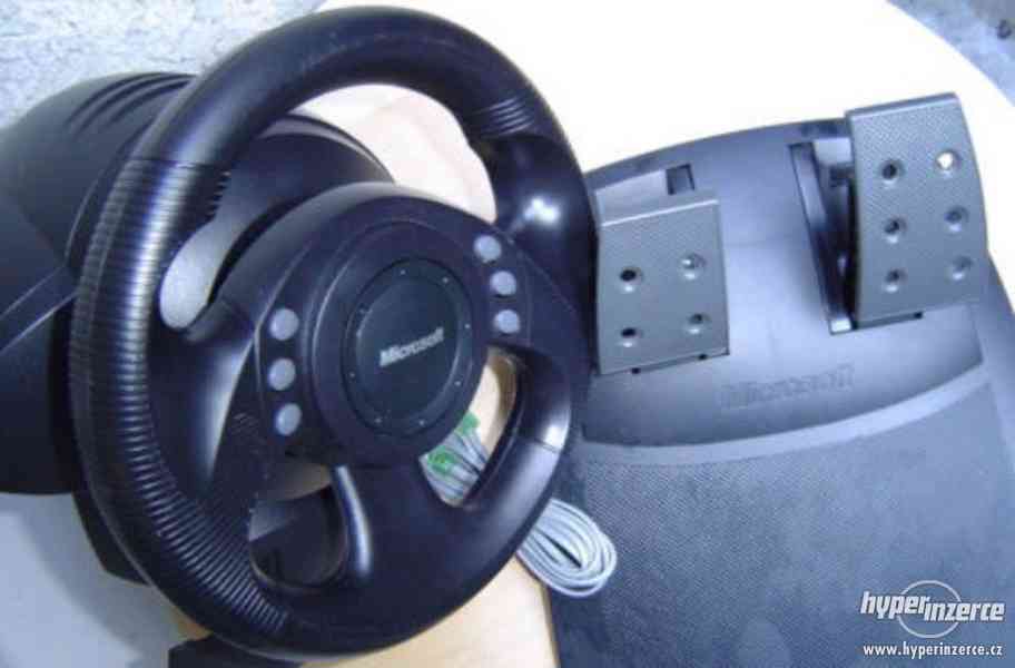 Microsoft Sidewinder Precision Racing Wheel - bazar - Hyperinzerce.cz