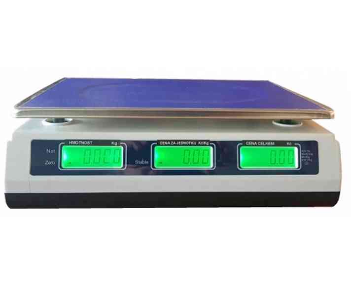 Kalibrovaná váha do obchodu nebo tržnice, platný cejch nová - bazar ...