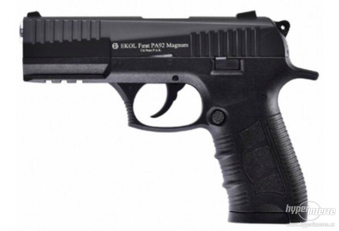 Plynová pistole Ekol Firat Magnum PA92 černá cal.9mm - bazar ...