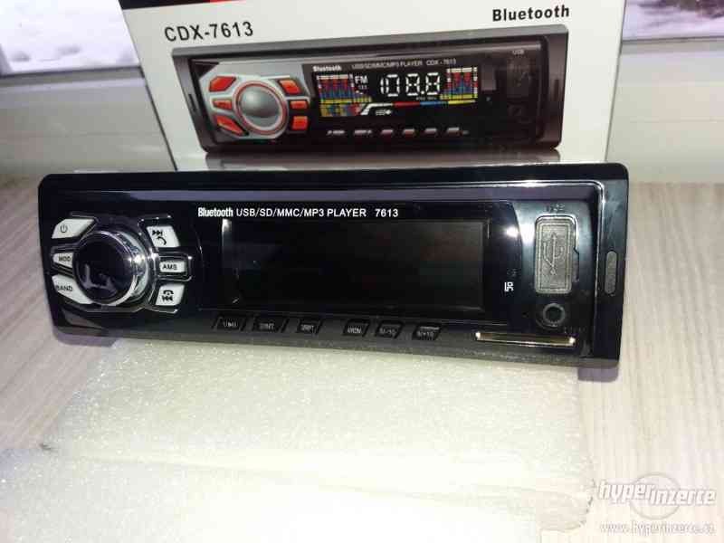 BLUETOOTH Handsfréé Autorádio usb CDX-7613 4x50W Handsfree-V - bazar - Hyperinzerce.cz