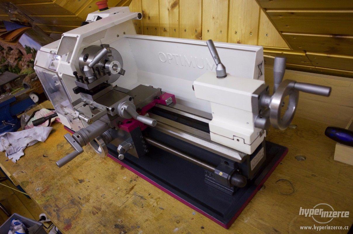 Německý soustruh na kov Optimum TU2004V - bazar - Hyperinzerce.cz