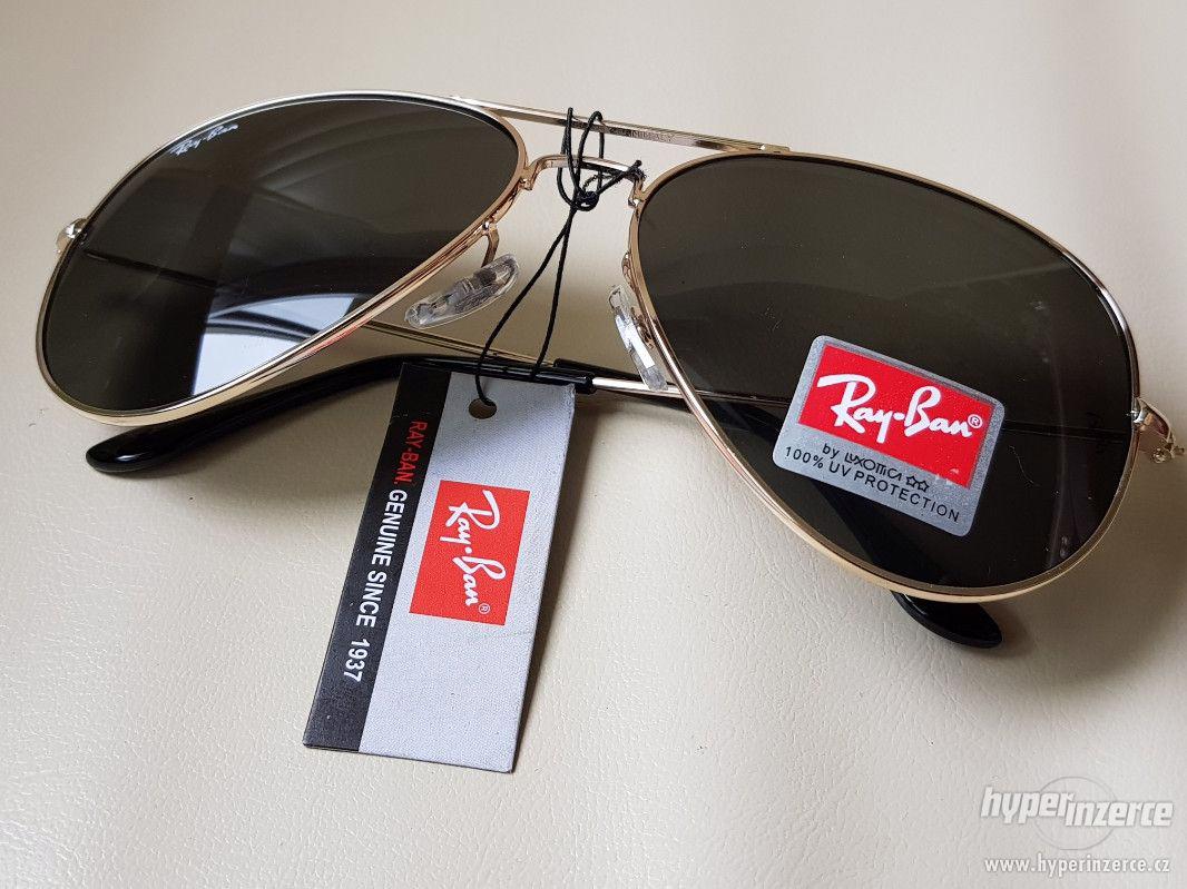 BRÝLE PÁNSKÉ SLUNEČNÍ RAY BAN POLICE - bazar - Hyperinzerce.cz