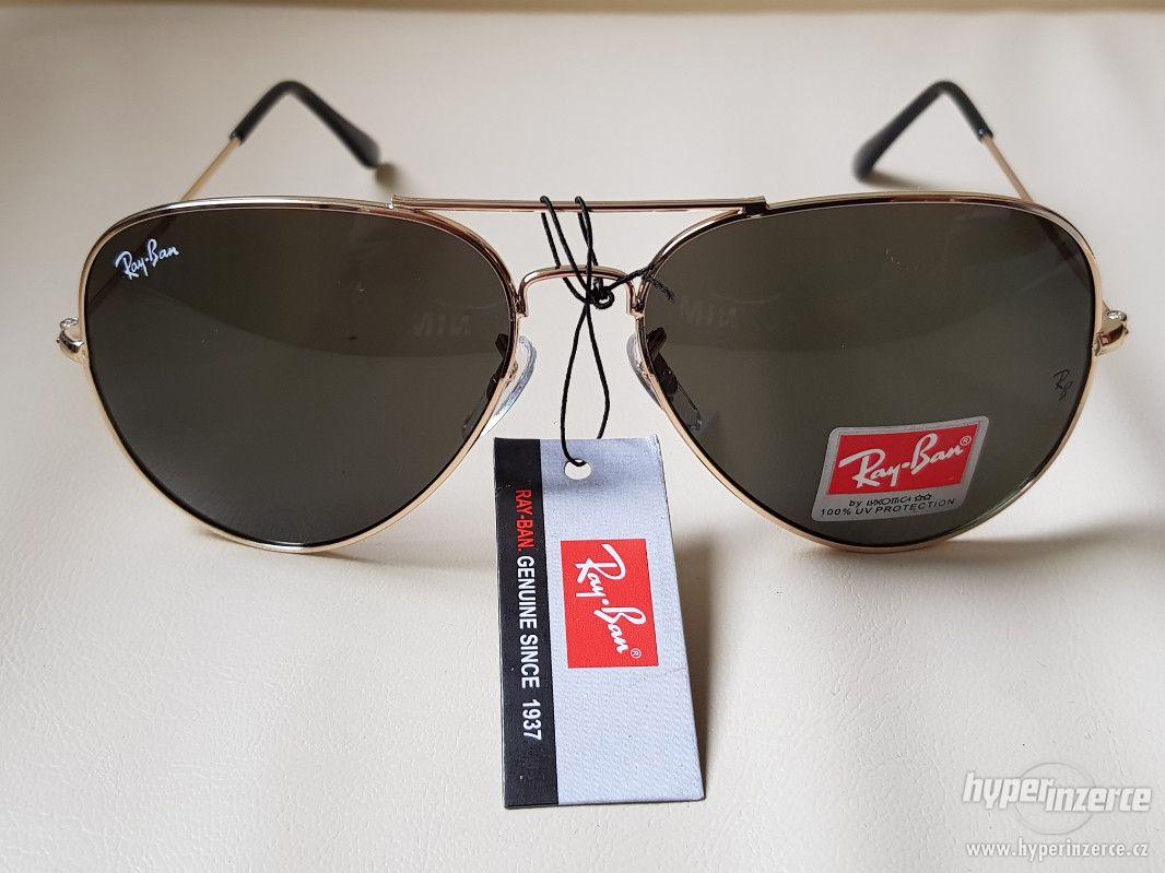 BRÝLE PÁNSKÉ SLUNEČNÍ RAY BAN POLICE - bazar - Hyperinzerce.cz