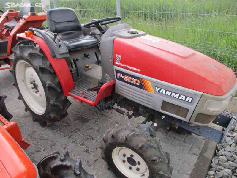 Yanmar traktor F-200 4WD perfektní stav - bazar - Hyperinzerce.cz