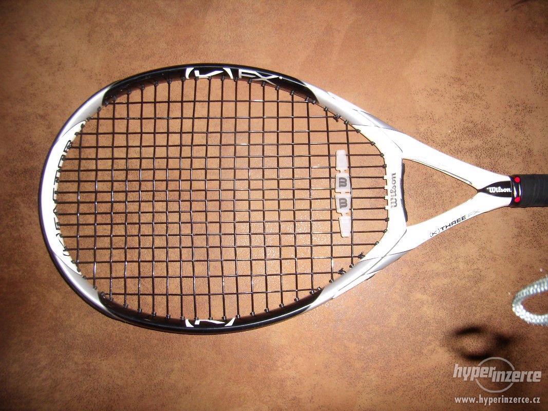 Tenisová raketa WILSON K THREE FX - bazar - Hyperinzerce.cz