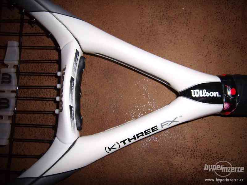 Tenisová raketa WILSON K THREE FX - bazar - Hyperinzerce.cz