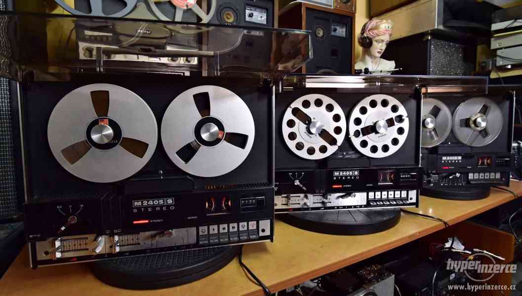 Unitra M2405 S Magnetofon - krásný vzhled - bazar - Hyperinzerce.cz