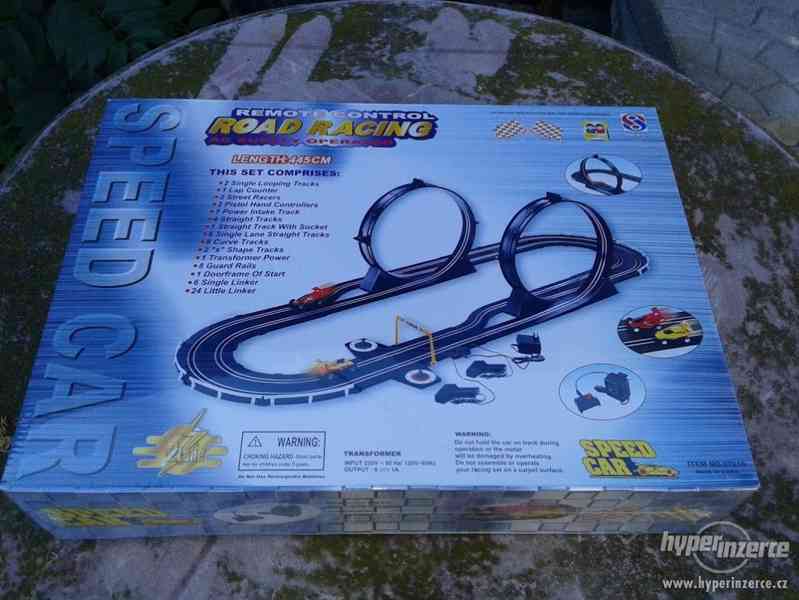 Autodráha 445 cm VELKÁ DLOUHÁ Autodráha 445cm Velká zábava p - bazar ...