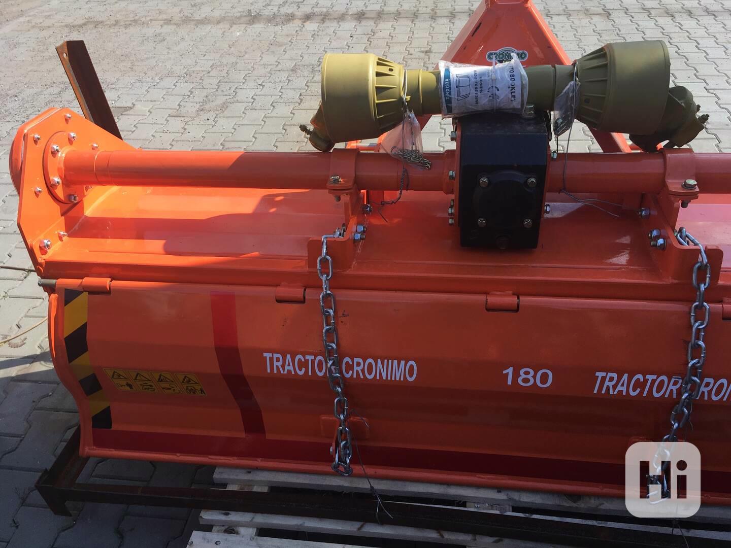 rotavátor RTT 180 za traktor ZETOR aj, od 40 Hp, kultivátor - bazar ...