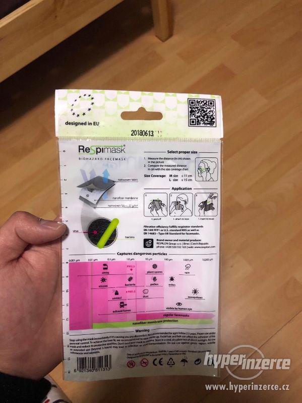 Rouška/ústenka/ respirátor Respimask - bazar - Hyperinzerce.cz