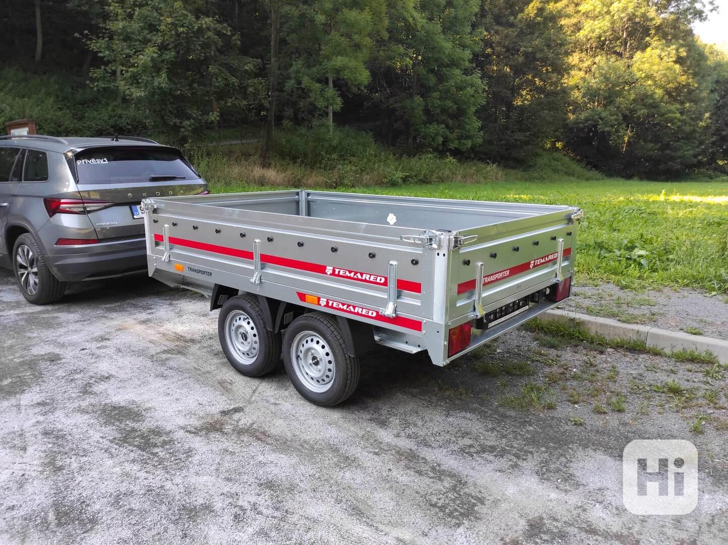 Přívěsný vozík TEMARED TRANSPORTER 2515/2 750kg - bazar - Hyperinzerce.cz