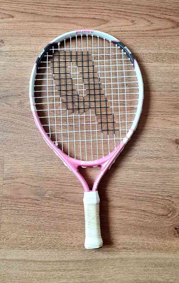 Tenisová raketa Prince pink - bazar - Hyperinzerce.cz