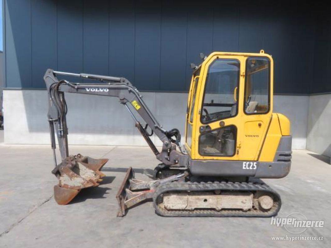 Prodám minibagr Volvo EC 25 - bazar - Hyperinzerce.cz