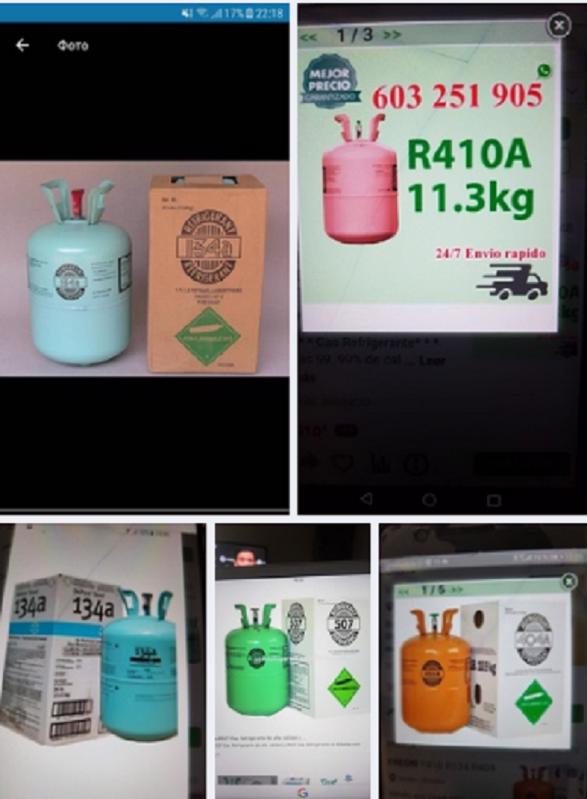 Chladiva R134a/R507/R404a/R410a - bazar - Hyperinzerce.cz