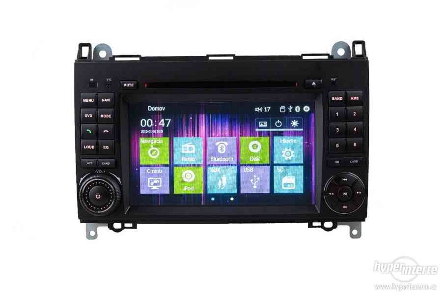 7"Dotyk.autorádio pro Mercedes DVD, NAVI, CZ MENU - bazar - Hyperinzerce.cz
