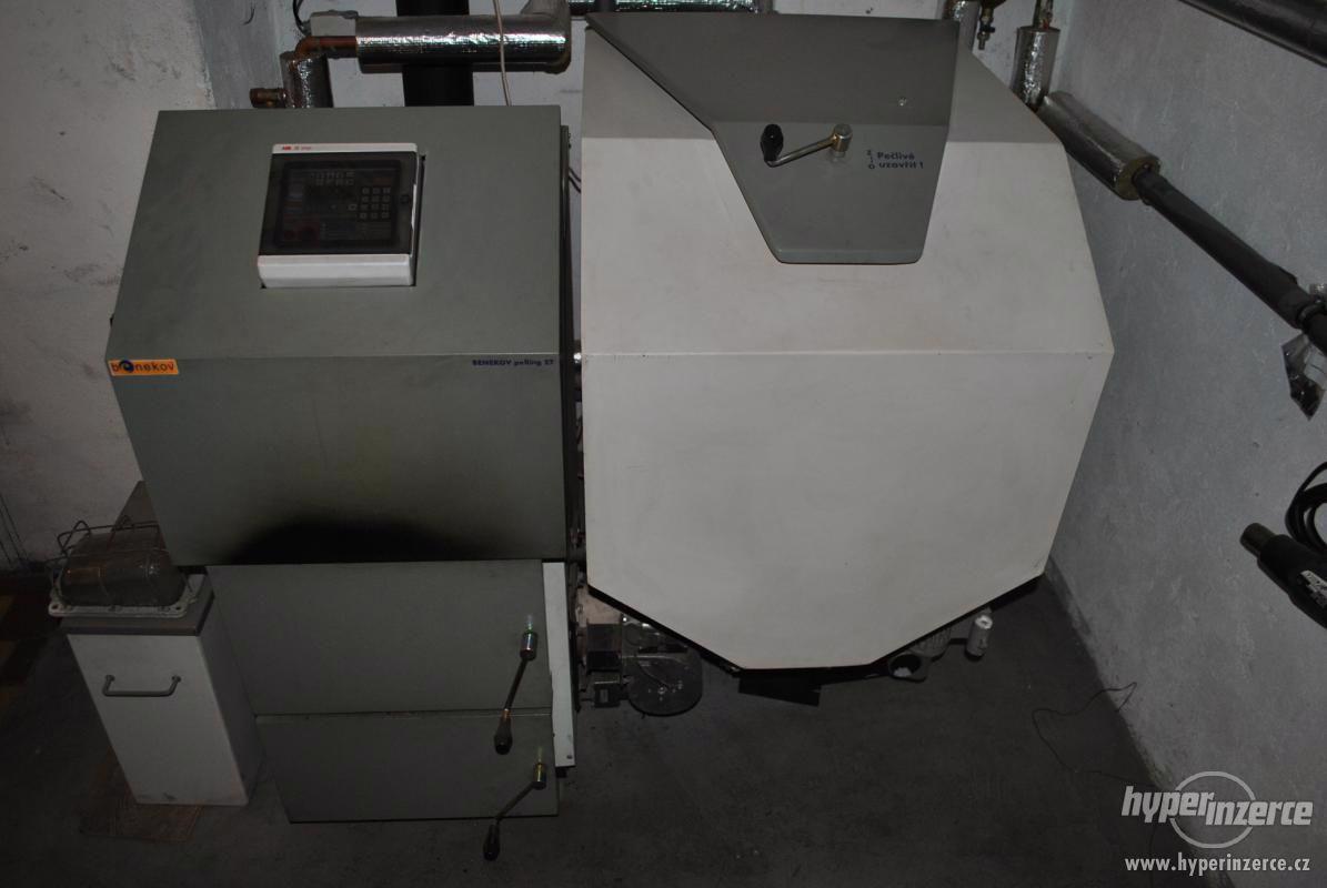 peletový kotel Benekov pelling 27, výkon 25 kW - bazar - Hyperinzerce.cz