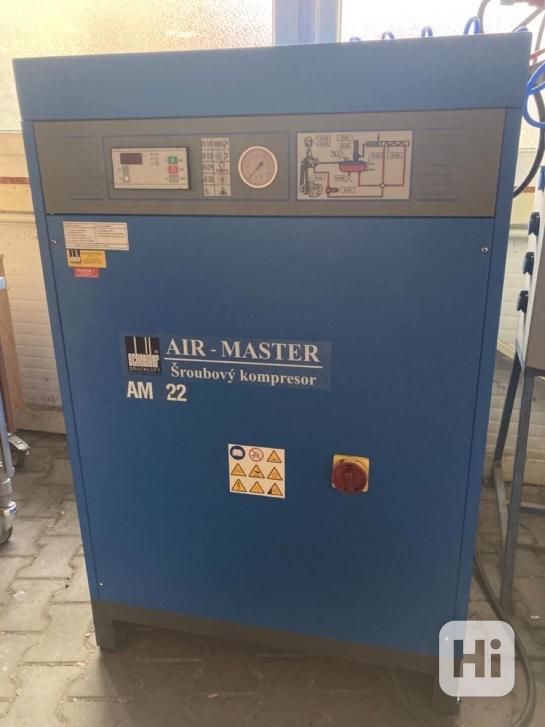 Šroubový kompresor Schneider AM22 instalovaný výkon 22kW - bazar ...