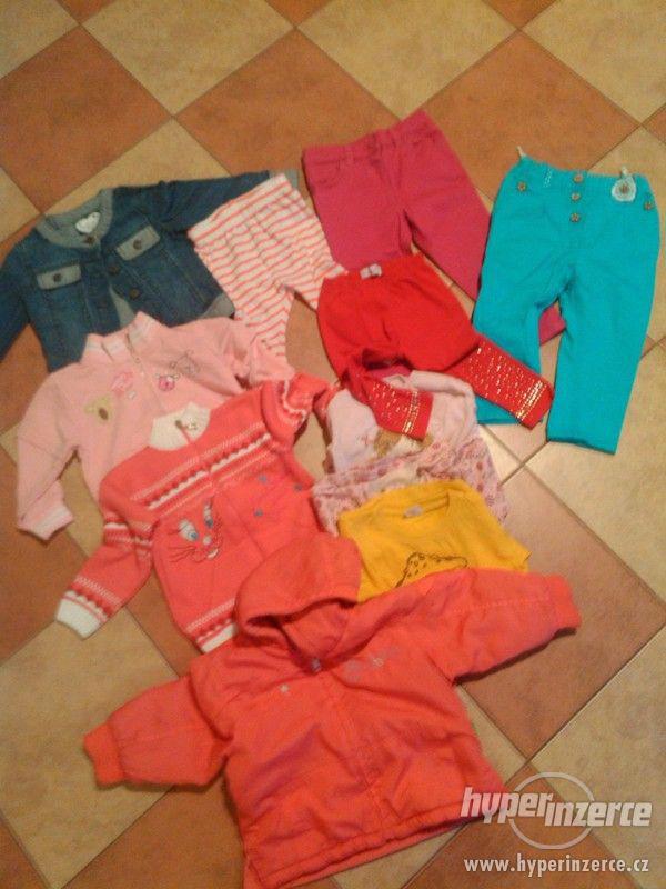 Dívčí mix oblečení vel.86 - bazar - Hyperinzerce.cz